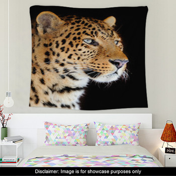 Leopard Wall Decor | Murals | Tapestry | Posters | Custom Sizes