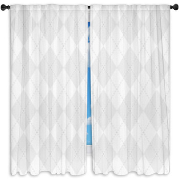Argyle Drapes & Window Treatments | Black Out | Custom Sizes