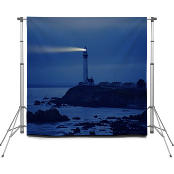 Lighthouse Photographer Backdrops | Available in Ultra Large Custom Sizes