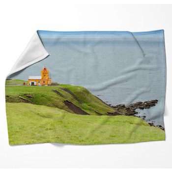 Lighthouse Fleece Blanket Throws | Free Personalization