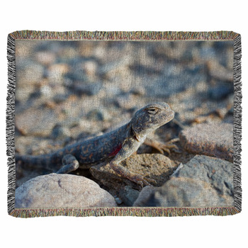 Lizard Fleece Blanket Throws | Free Personalization