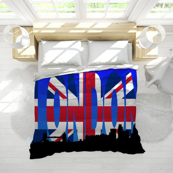 British flag Comforters, Duvets, Sheets & Sets | Personalized