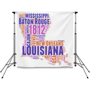 Louisiana Custom Backdrops | Available in Super Large Custom Sizes