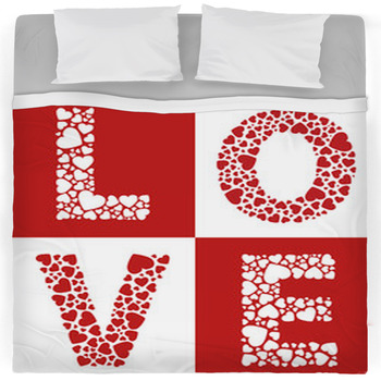 Love Comforters, Duvets, Sheets & Sets | Custom