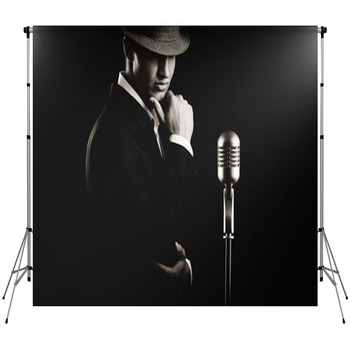 Jazz Photo Backdrops | Available in Ultra Large Custom Sizes