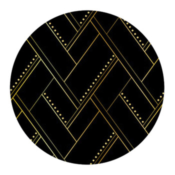 Black and gold Area Rugs & Floor Mats