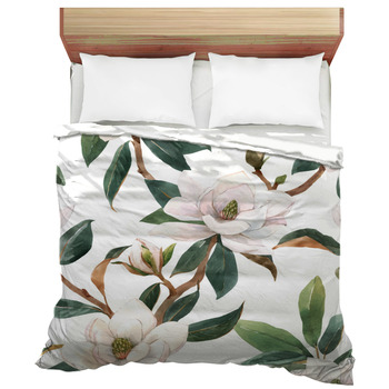 Flower Comforters, Duvets, Sheets & Sets | Custom