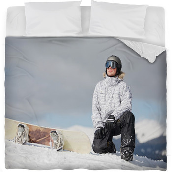 Snowboard Comforters, Duvets, Sheets & Sets | Custom