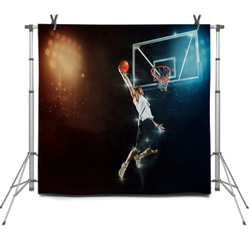 Basketball Photo Backdrops | Available in Ultra Large Custom Sizes