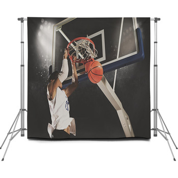 Basketball Photo Backdrops | Available in Ultra Large Custom Sizes