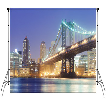 Brooklyn bridge Photographer Backdrops | Available in Super Large ...