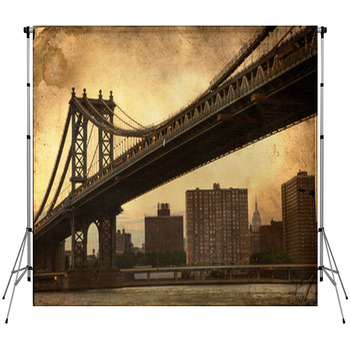 Brooklyn bridge Photographer Backdrops | Available in Super Large ...