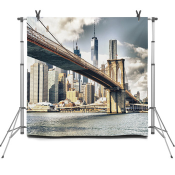 Brooklyn bridge Photographer Backdrops | Available in Super Large ...