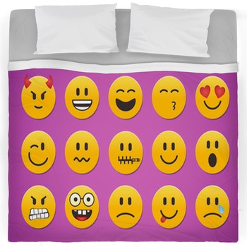 Smiley face Comforters, Duvets, Sheets & Sets | Personalized