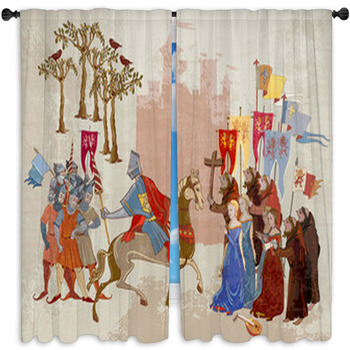 Medieval Drapes & Window Treatments | Black Out | Custom Sizes