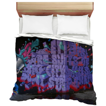 Punk Comforters, Duvets, Sheets & Sets | Custom