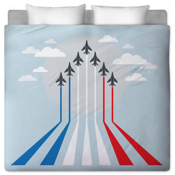 Jet fighter Comforters, Duvets, Sheets & Sets | Personalized