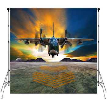 Air force Custom Backdrops | Available in Very Large Custom Sizes