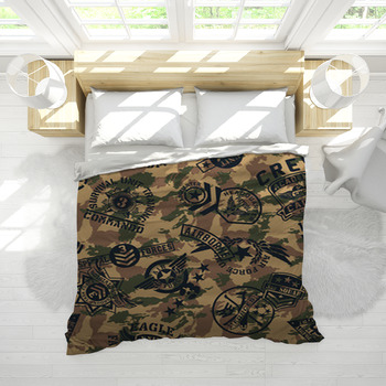 Army Comforters, Duvets, Sheets & Sets | Personalized