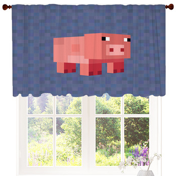 Minecraft Curtains & Drapes | Black Out | Custom Sizes