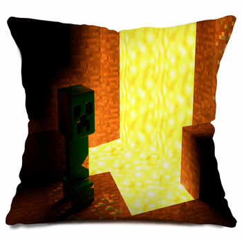 Minecraft Throw Pillows, Shams & Pillow Cases