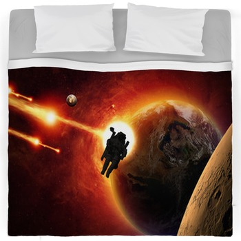 Astronaut Comforters, Duvets, Sheets & Sets | Personalized