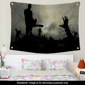 Zombie Wall Decor in Canvas, Murals, Tapestries, Posters & More