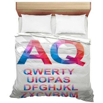 Alphabet Comforters, Duvets, Sheets & Sets | Personalized