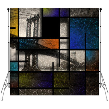 Brooklyn bridge Photographer Backdrops | Available in Super Large ...