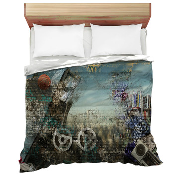 Graffiti Comforters, Duvets, Sheets & Sets | Personalized