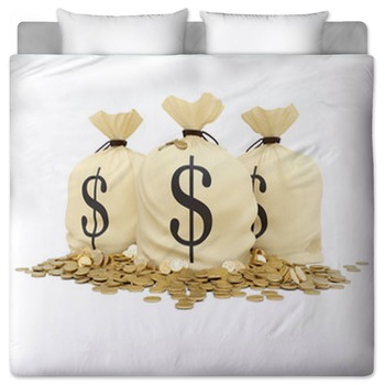 Money Comforters, Duvets, Sheets & Sets | Personalized
