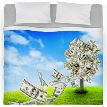 Money Comforters, Duvets, Sheets & Sets | Personalized