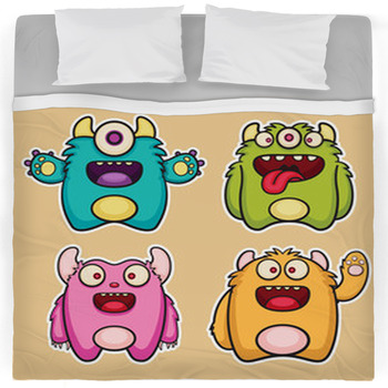 Cartoon Comforters, Duvets, Sheets & Sets | Custom