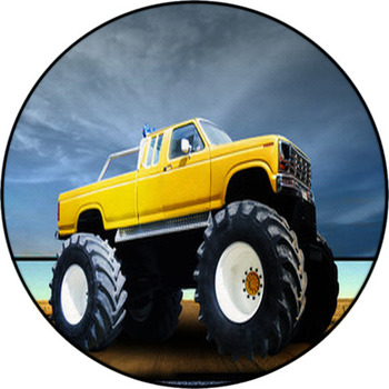 Monster truck Area Rugs & Custom Size Floor Mats