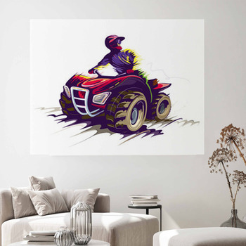 Atv quad Wall Decor in Canvas, Murals, Tapestries, Posters & More