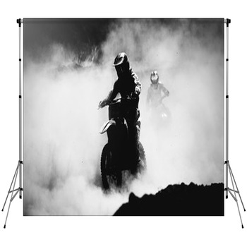 Motorcycle Photo Backdrops | Available in Super Large Custom Sizes
