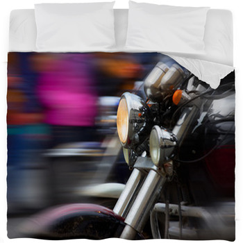 Motorcycle Comforters, Duvets, Sheets & Sets | Custom