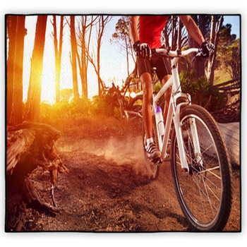 Bicycle Area Rugs & Custom Size Floor Mats