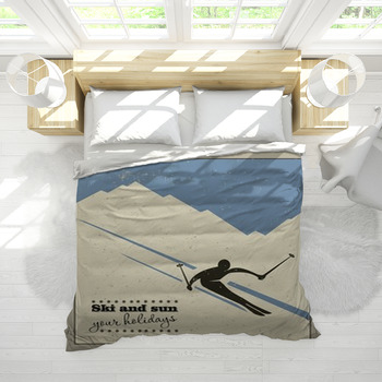 Ski Comforters, Duvets, Sheets & Sets | Personalized