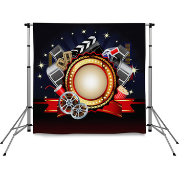 Movie Photo Backdrops | Available in Super Large Custom Sizes
