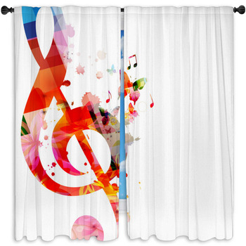 Music Drapes & Window Treatments | Block Out | Custom Sizes