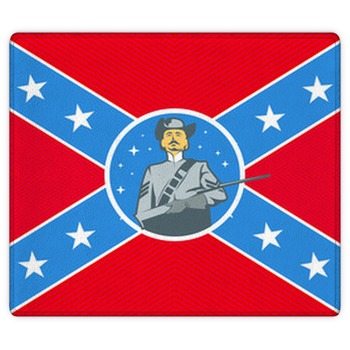 Confederate rebel flag Area Rugs & Custom Size Floor Mats
