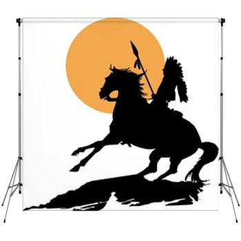 Native american Custom Backdrops | Available in nearly ANY Custom Sizes