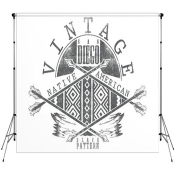 Native american Custom Backdrops | Available in nearly ANY Custom Sizes