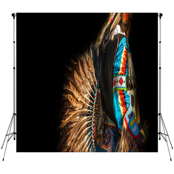 Native american Custom Backdrops | Available in nearly ANY Custom Sizes
