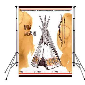 Native american Custom Backdrops | Available in nearly ANY Custom Sizes