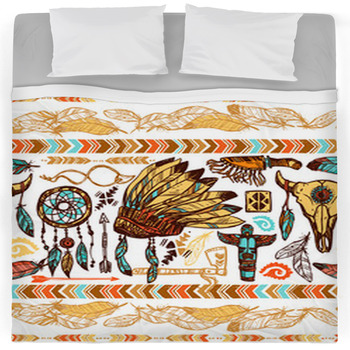 Native american Comforters, Duvets, Sheets & Sets | Custom