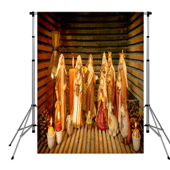 Nativity scene Custom Backdrops | Available in Very Large Custom Sizes