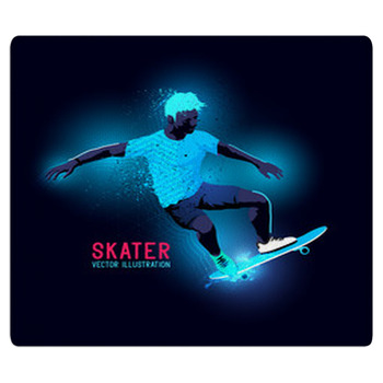 Skateboard Area Rugs & Custom Size Floor Mats