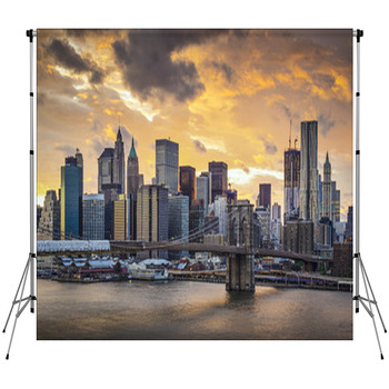Brooklyn bridge Photographer Backdrops | Available in Super Large ...